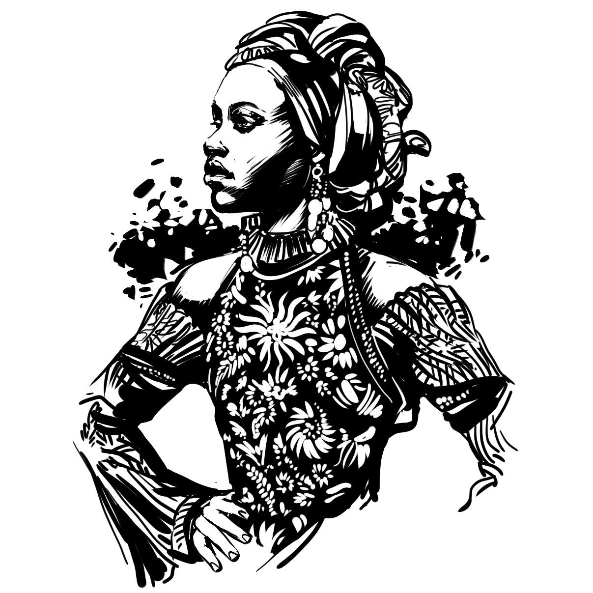 Fashion Ink Drawings | Andrea Montano Illustration
